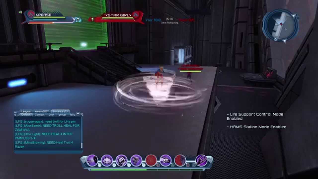 DCUO - Supergirl Power Guide - Legends PvP PvE - YouTube