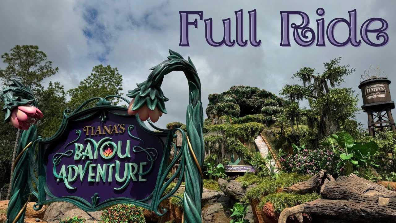 Tiana's Bayou Adventure at Walt Disney World (FULL RIDE) - YouTube