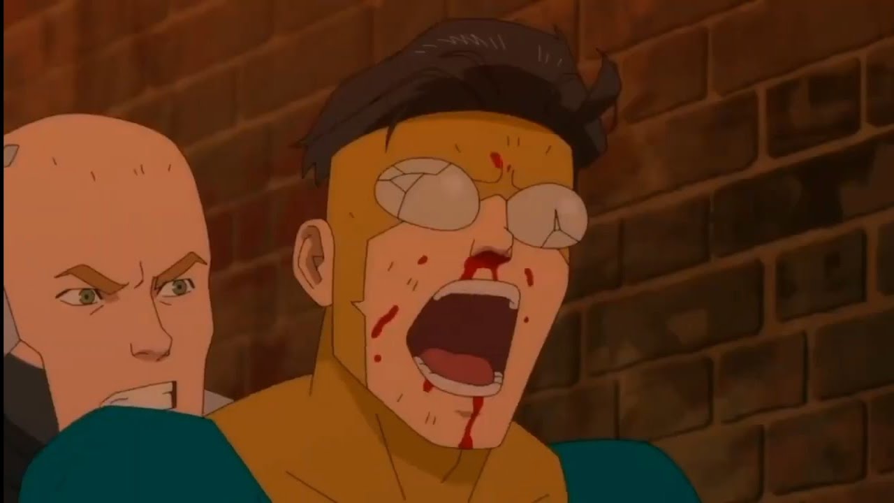 Invencible Salva a William Batalla Final Escena| Invincible Temporada 1 ...