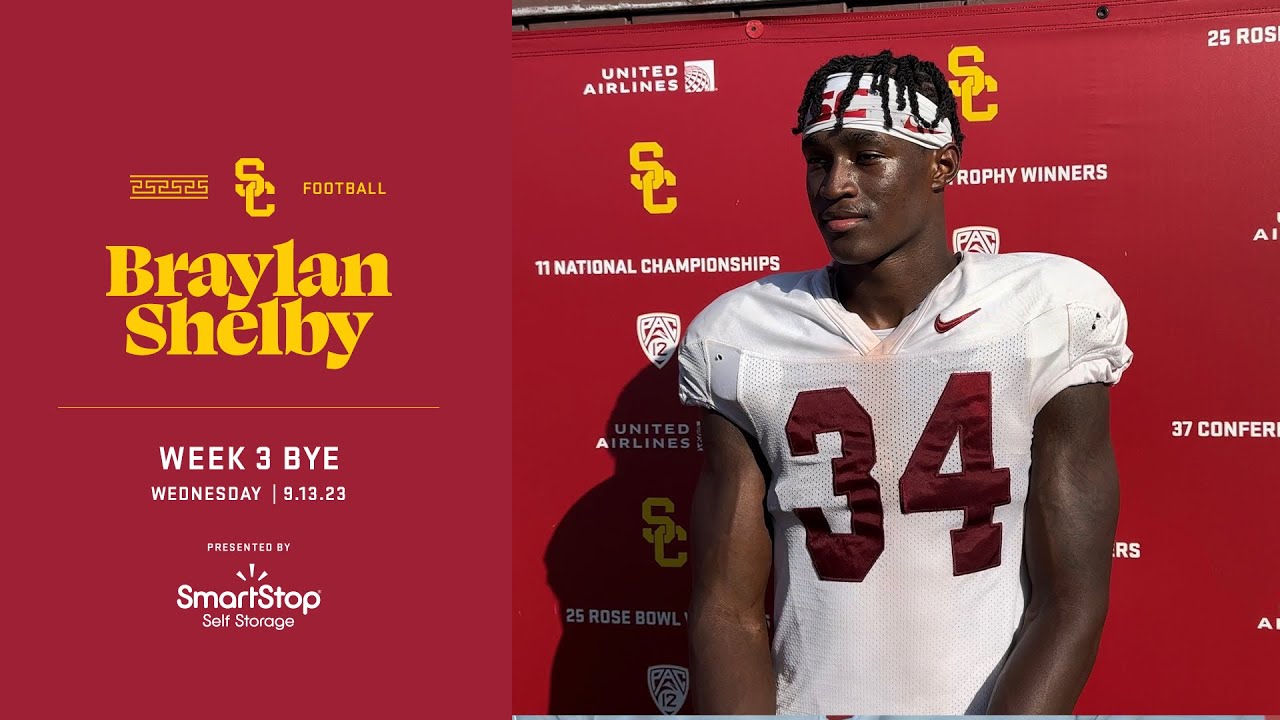 USC Rush Braylan Shelby I Week 3 Bye - YouTube