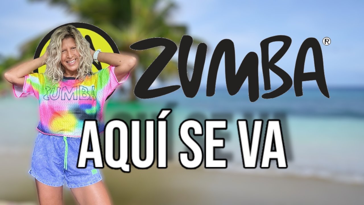 AQUÍ SE VA || Merengue Electrónico || Manny Cruz || Zumba Fitness ...