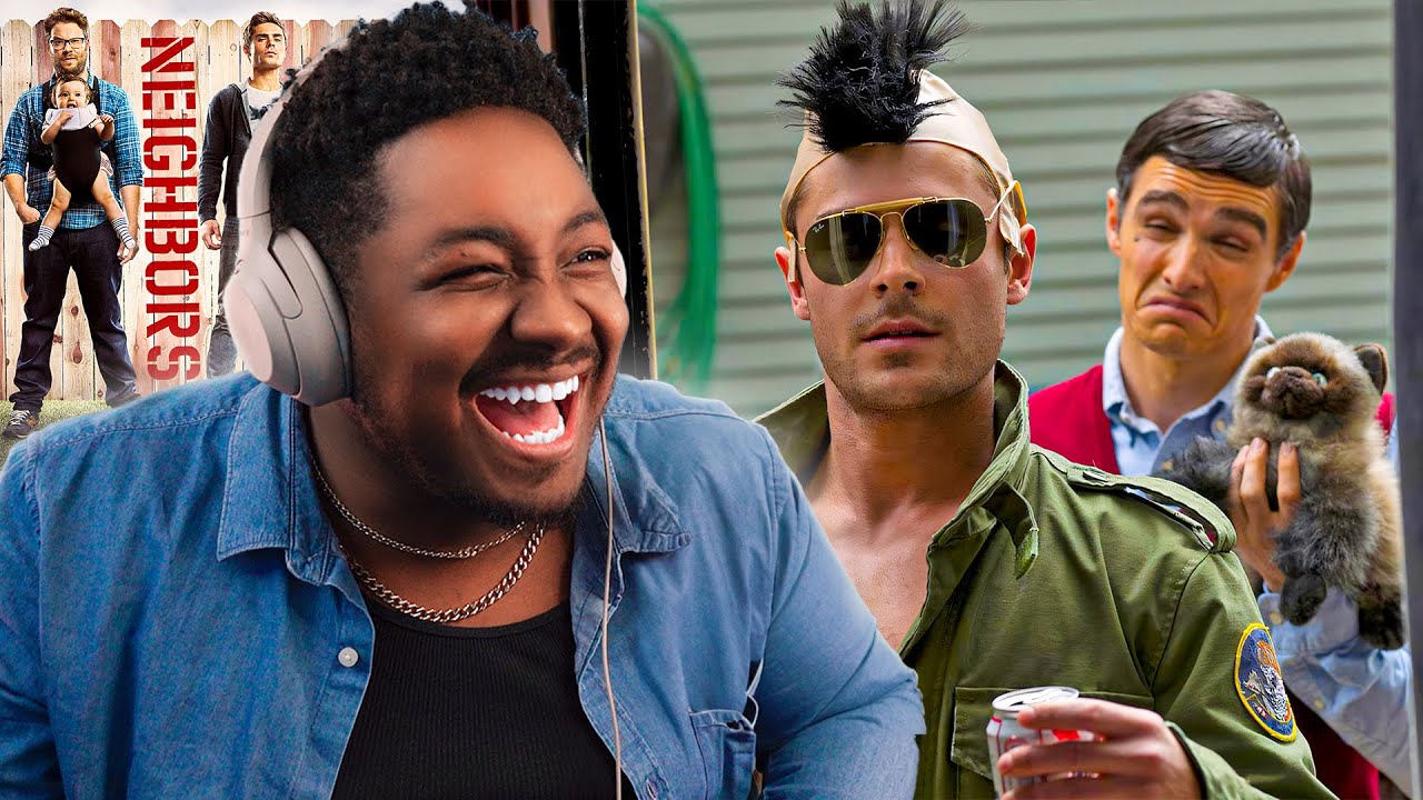 First Time Watching *NEIGHBORS* Had Me Cracking Up Laughing - YouTube