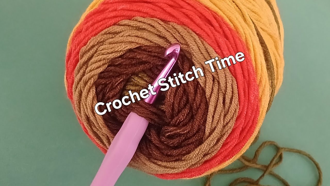 SUPER EASY and QUICK Crochet Pattern for Beginners! ️ Crochet stitch ...
