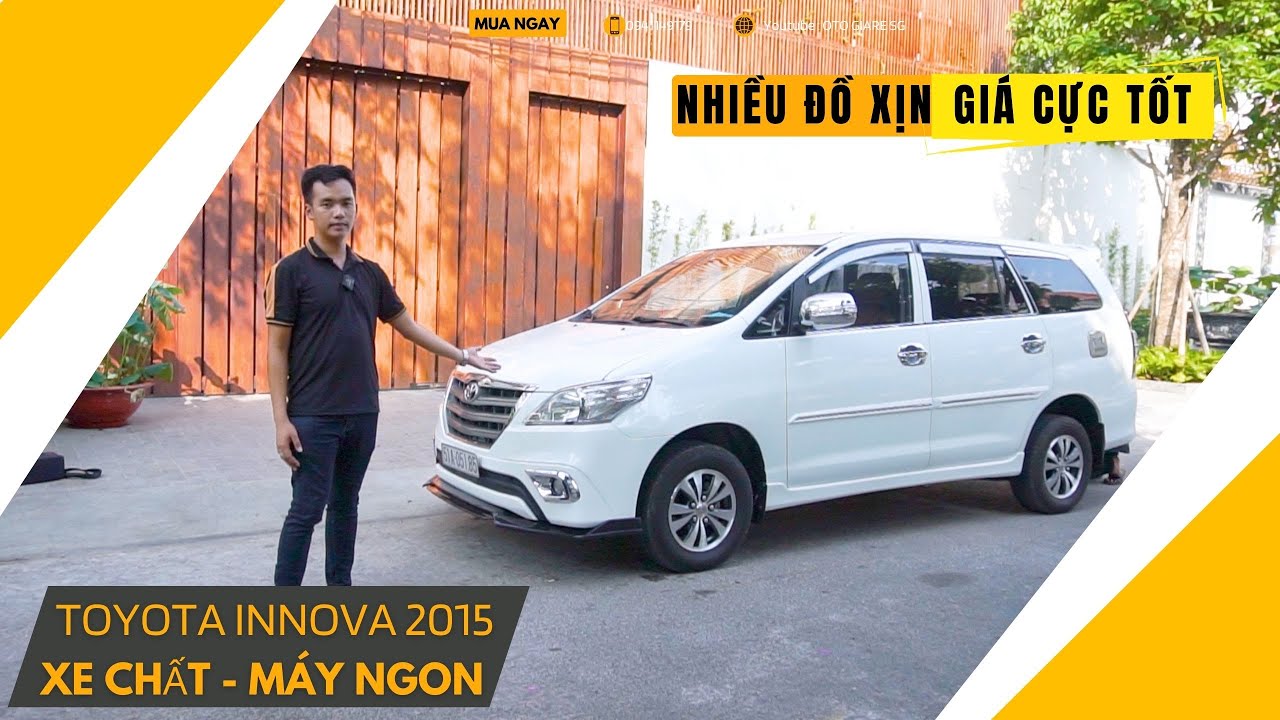TOYOTA INNOVA 2015 MẪU XE QUỐC DÂN BỀN BỈ CHO MỌI NHÀ ĐƯỢC LÊN NHIỀU ĐỒ ...
