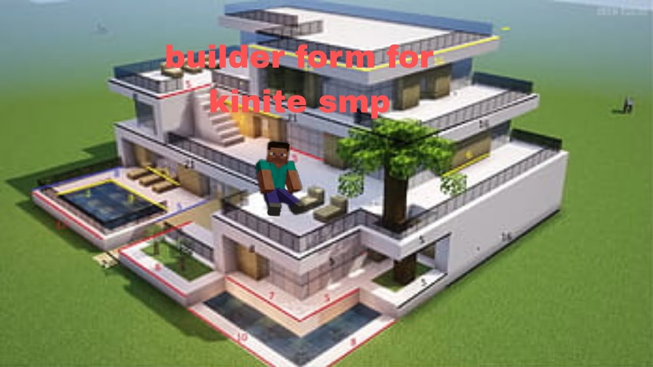 MY FORM FOR BUILDER IN KINITE SMP @SHAURYA_GAMERZ - YouTube