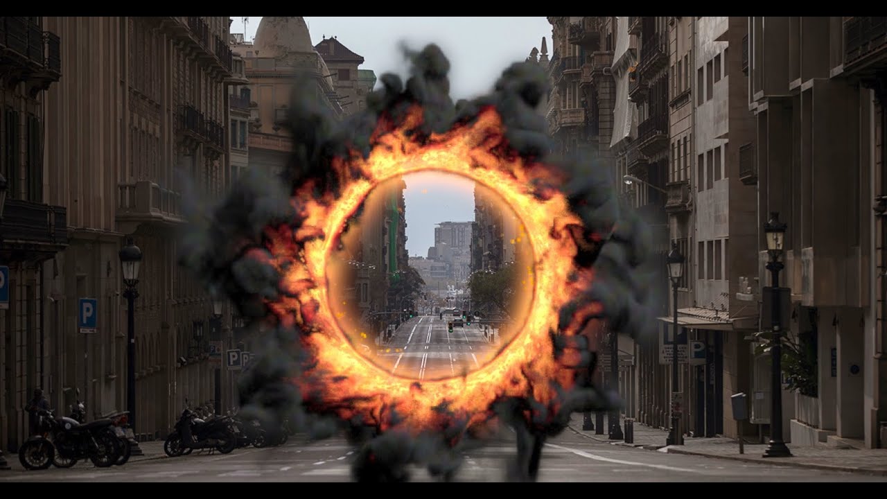 Houdini Fire Portal Final Render - YouTube