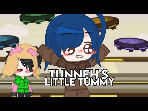Tunneh's little tummy | Itsfunneh gacha club | Cloudykook
