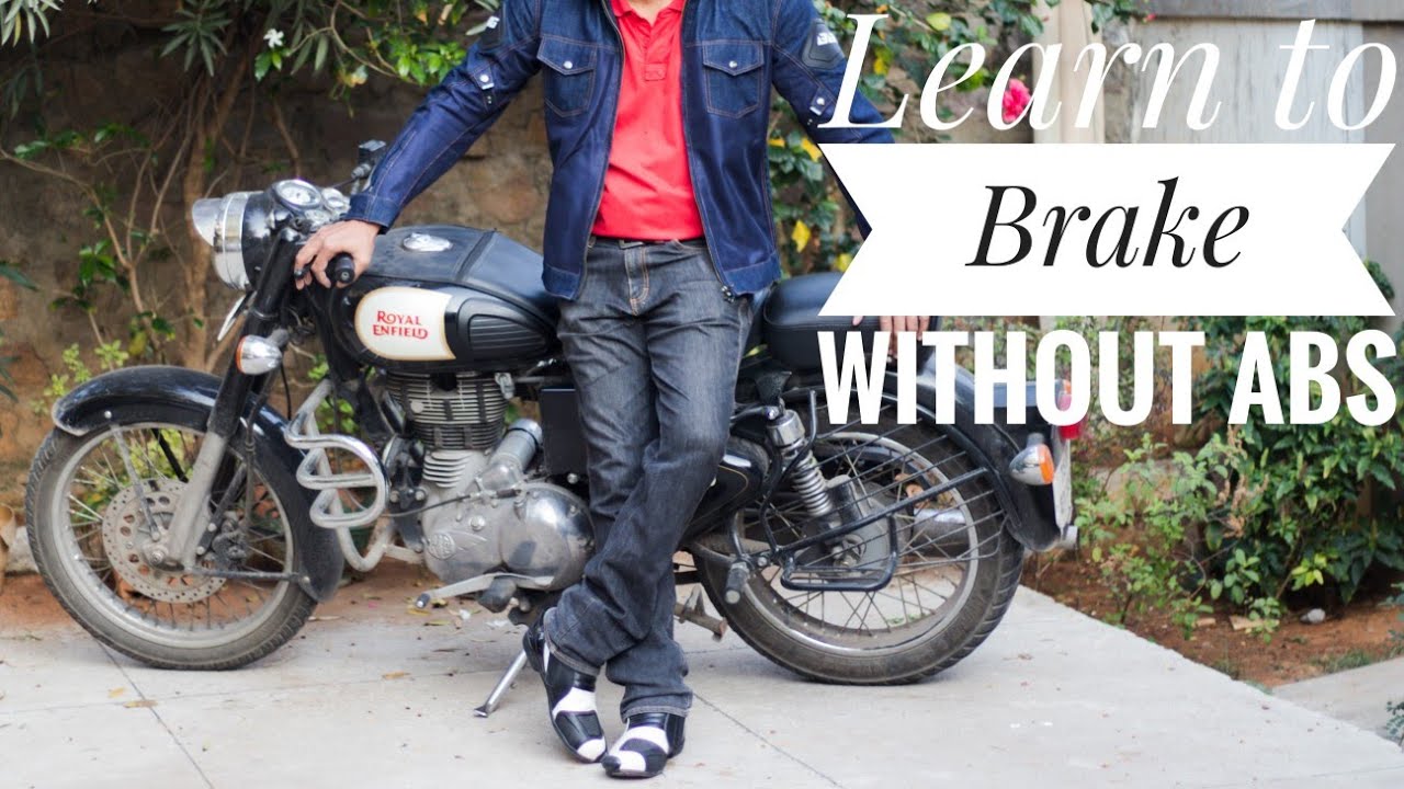 Without ABS, Learn to Brake Safely on Motorcycles. - YouTube