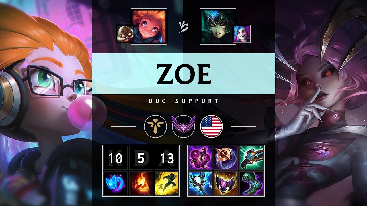 Zoe Support vs Nami: Super CC - NA Master Patch 25.S1.1 - YouTube