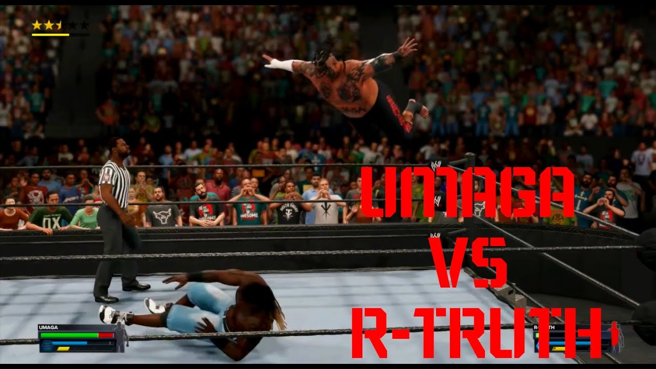 Umaga vs R-Truth: Raw Week 1 - YouTube