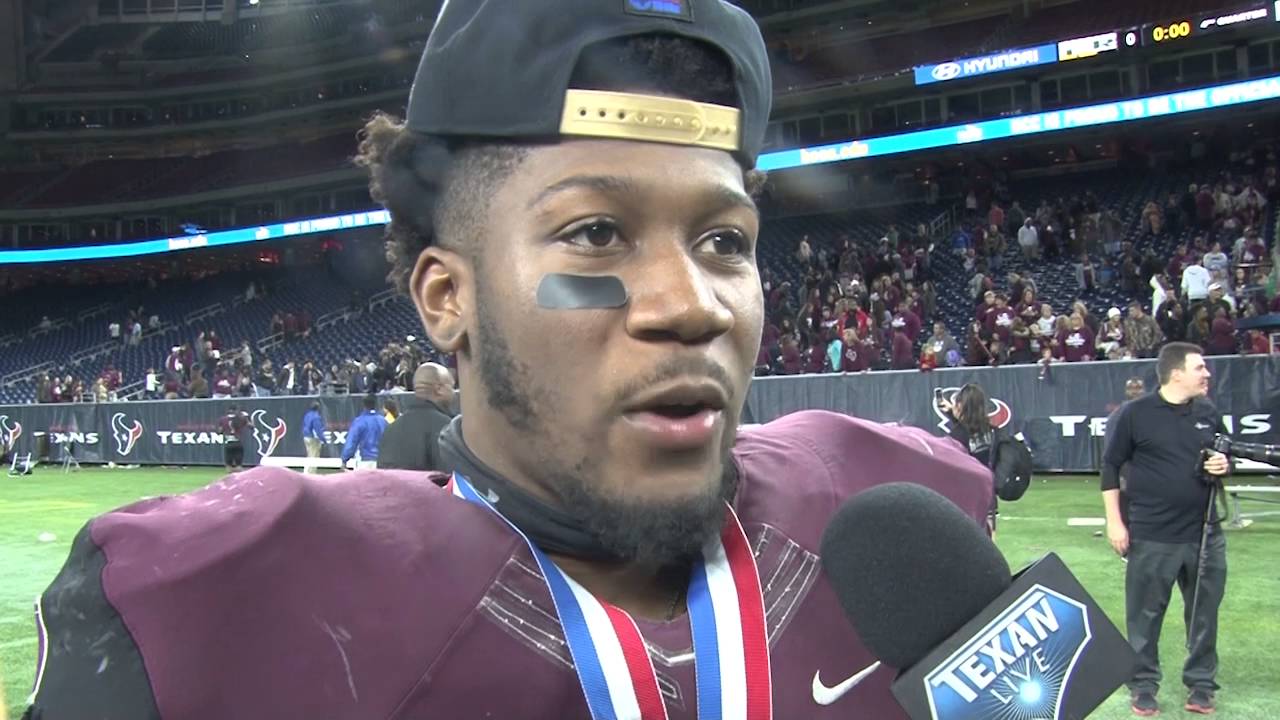 George Ranch Darius Anderson State Championship Post Game Interview ...