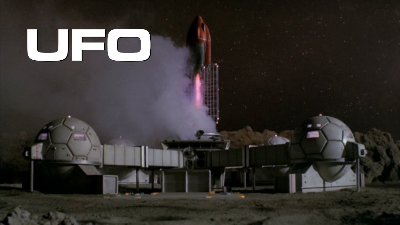 Lunar Module launch from SHADO Moonbase - UFO - 🛸 - YouTube