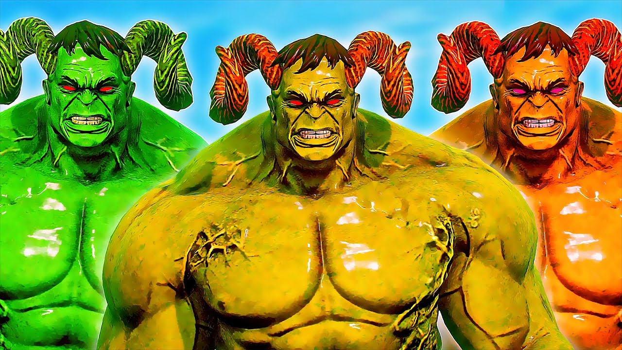 GOD HULK Become More Powerful and Defeat "ZOMBIE HULK" | GTA5 AVENGERS ...