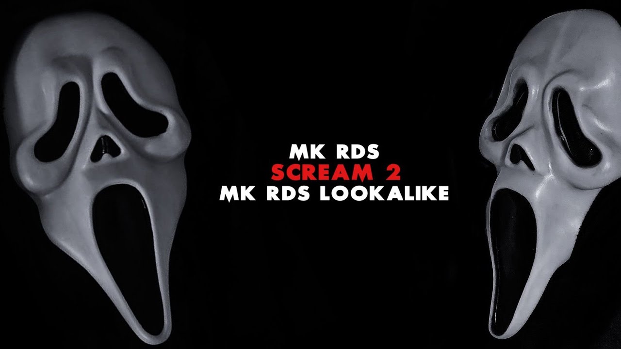 Scream Ghostface RDS (Randy Death Scene) mask!! Lookalike Comparison ...