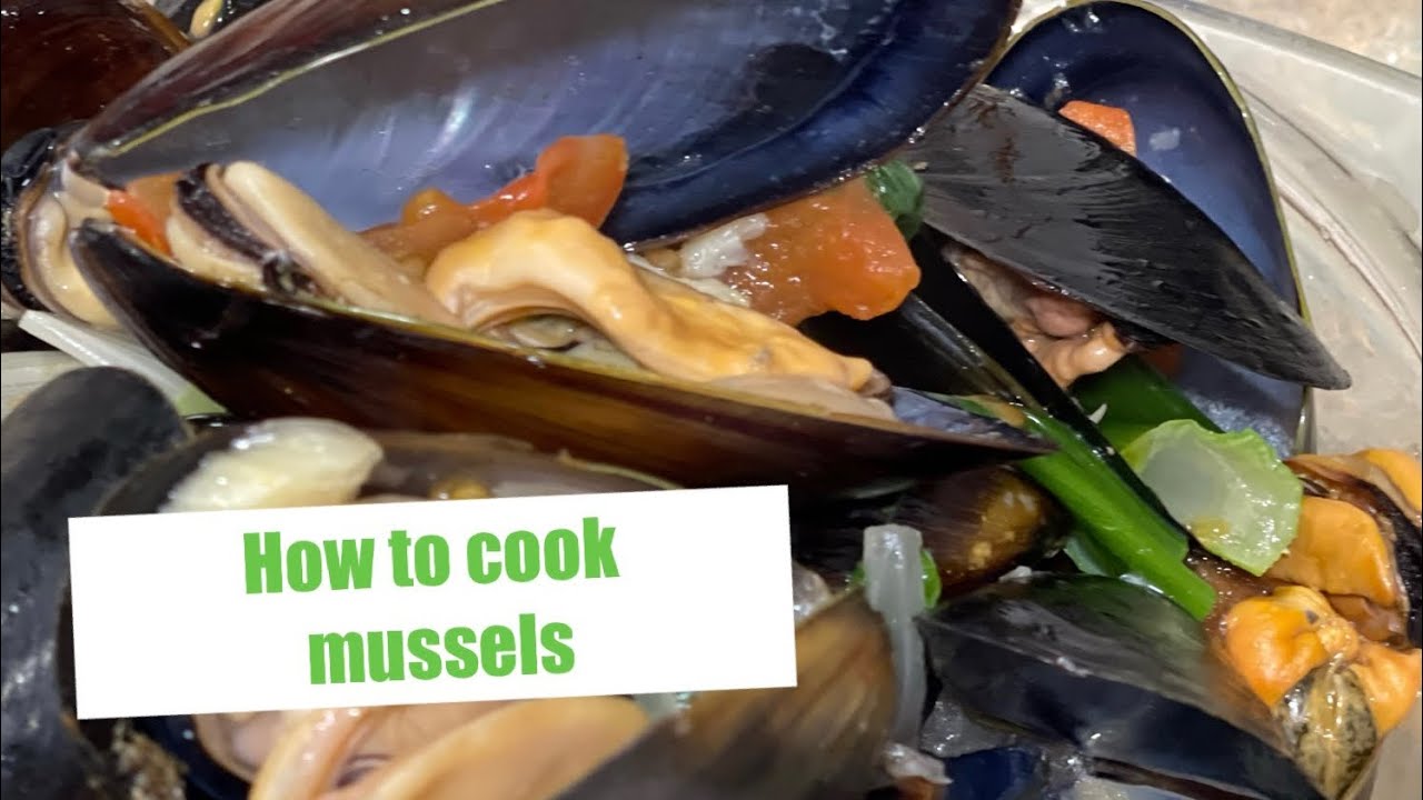 How to cook mussels stir fry. - YouTube