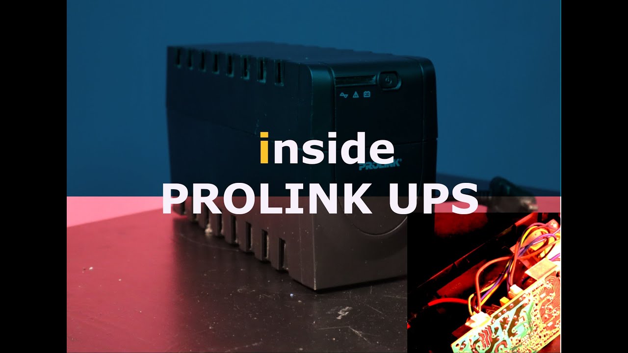 inside of the PROLINK UPS | PROLINK UPS disassembly - YouTube