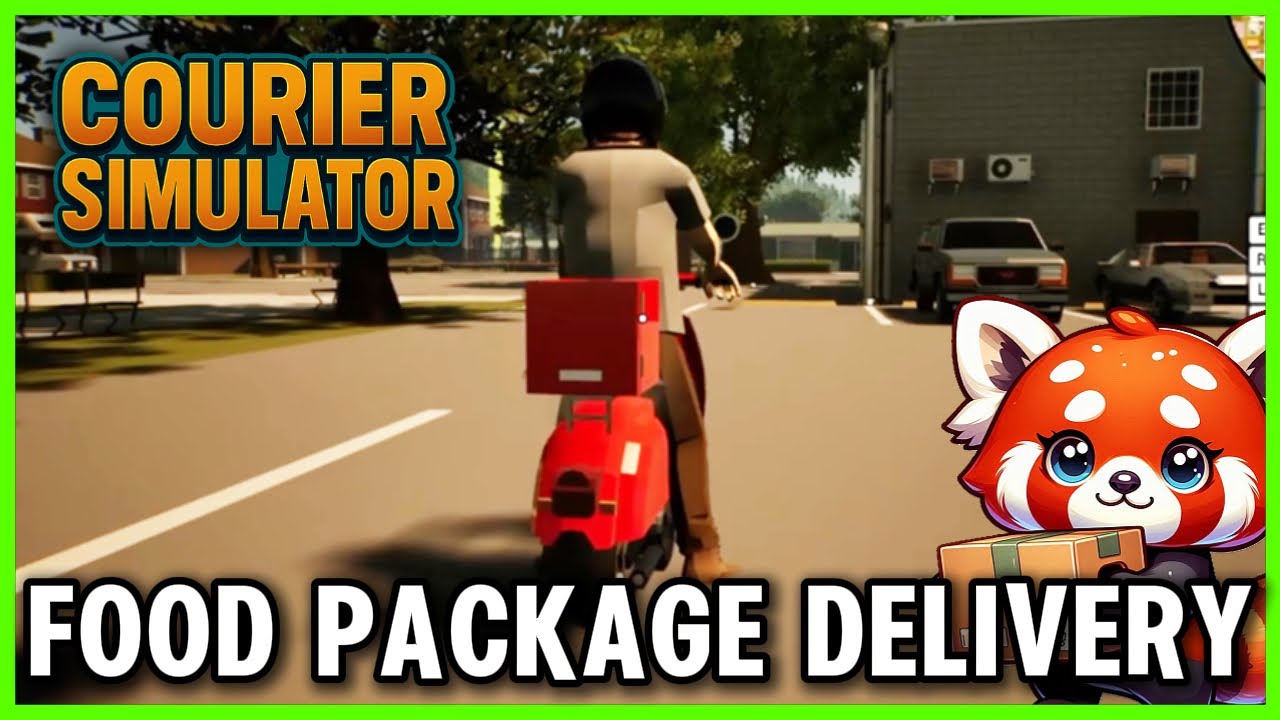 I Tried Being a Delivery Driver | Courier Simulator - YouTube