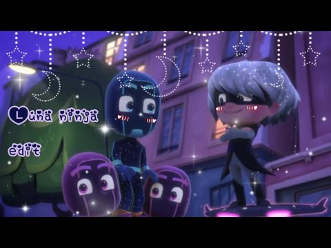 Pj masks 💙 Right round 💜 Luna ninja edit - YouTube