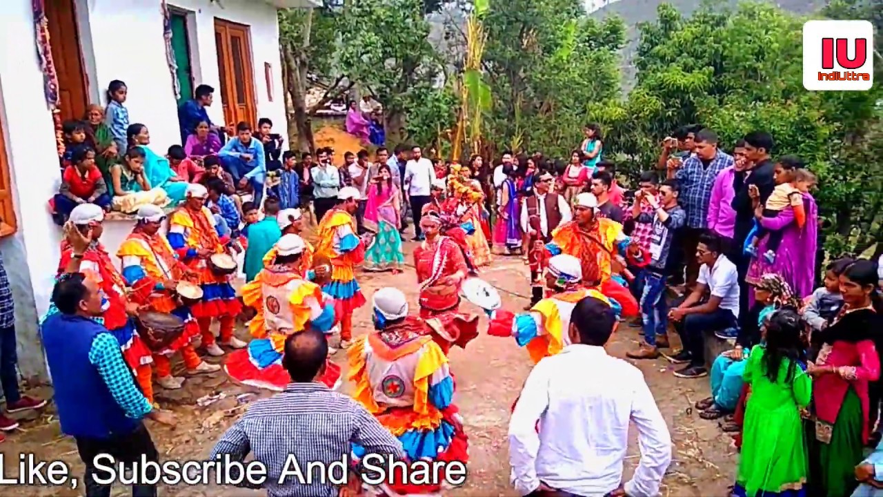 सुपरहिट छोलिया डांस choliya dance of uttrakhand at kumauni wedding ...