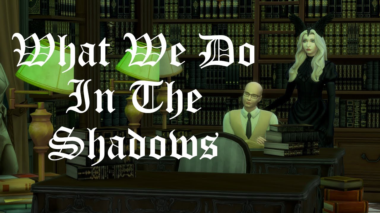 What We Do In The Shadows Colin & The Guide - The Sims 4 CAS - YouTube