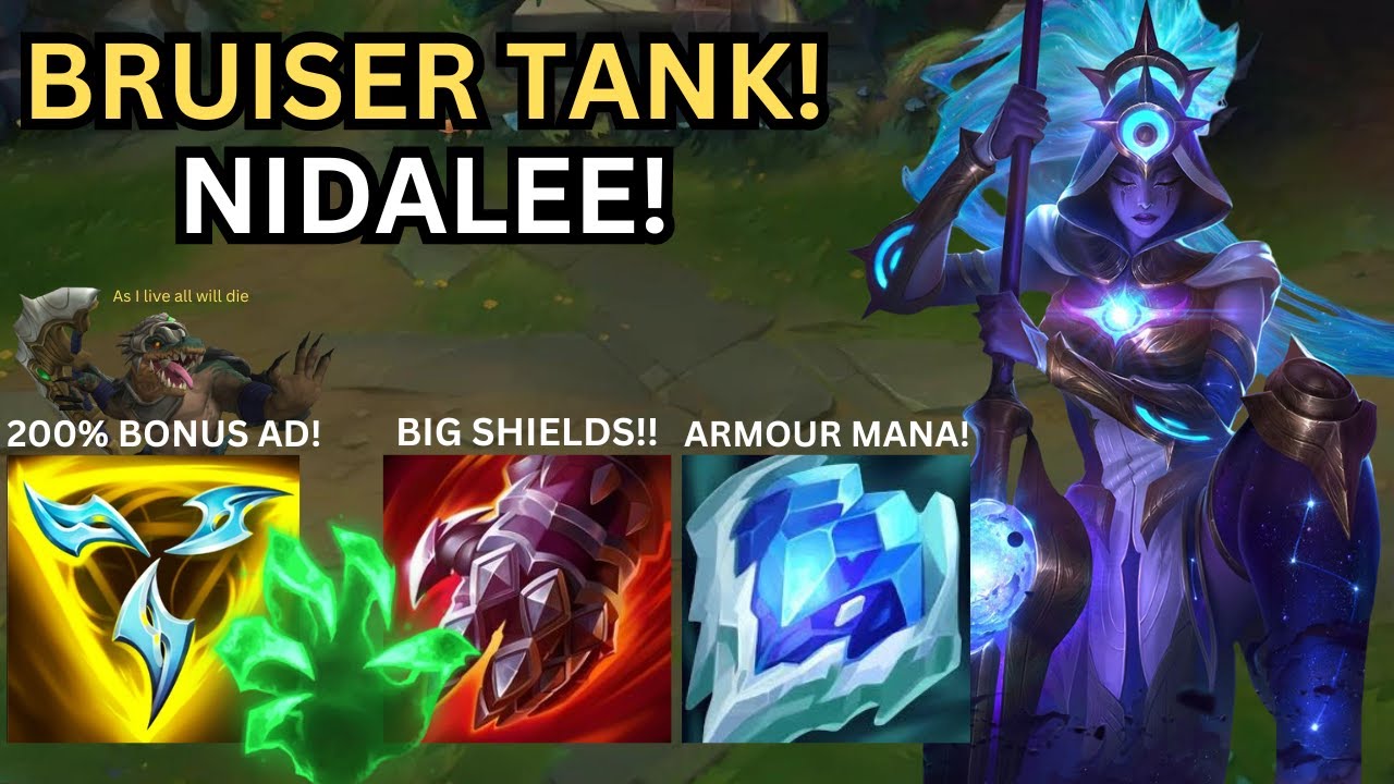 ON-HIT TANK NIDALEE! GOLD RANKED! A-Z Top Lane Challenge! - YouTube