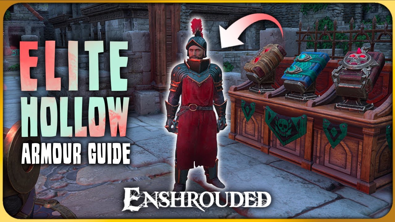 How to find the NEW ELITE HOLLOW armour set in Enshrouded - YouTube