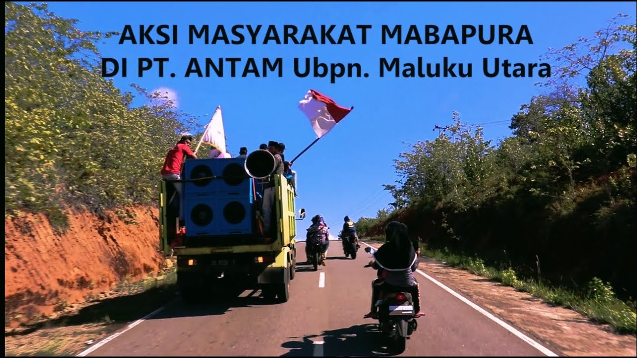 Menuntut Kepastian! Masyarakat Mabapura beraksi di Kantor PT ANTAM Ubpn ...