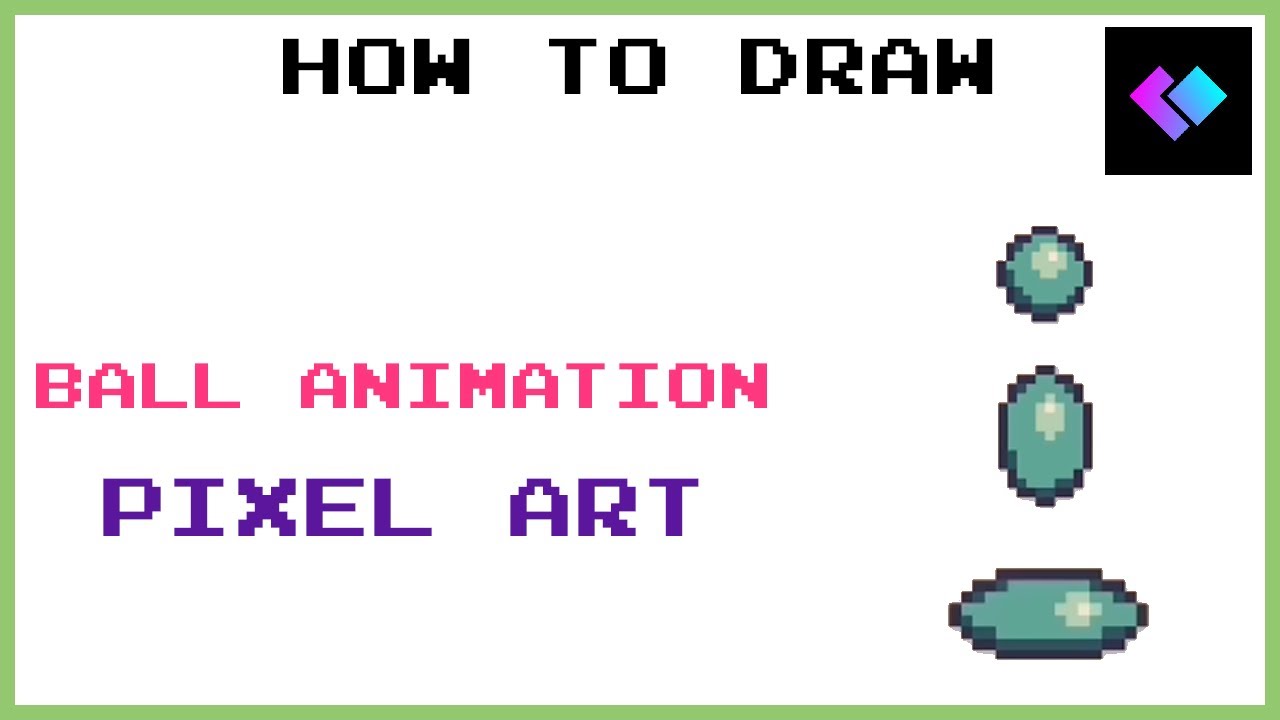Pixel Art Ball Animation | Pixaki - YouTube