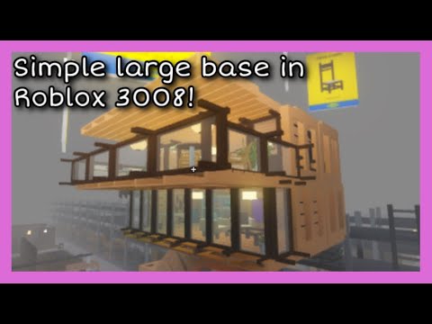 Making a large base in Roblox 3008! | 3008 base ideas | Gaming With ...