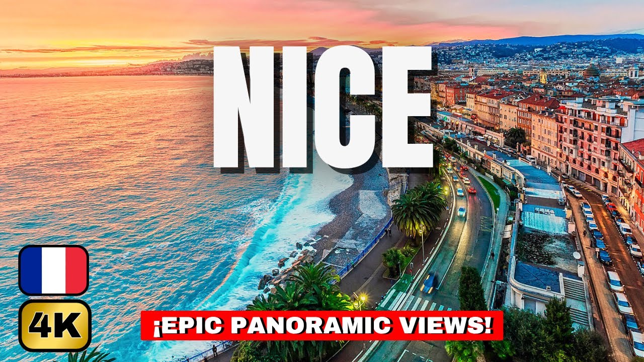 🇫🇷 Walking Tour Nice, France – Panoramic City Sights – 4K HDR (2025 ...