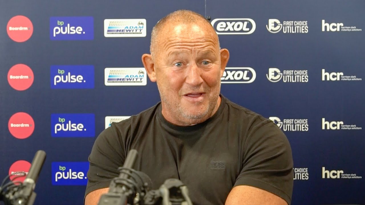 Steve Diamond press conference in full - YouTube