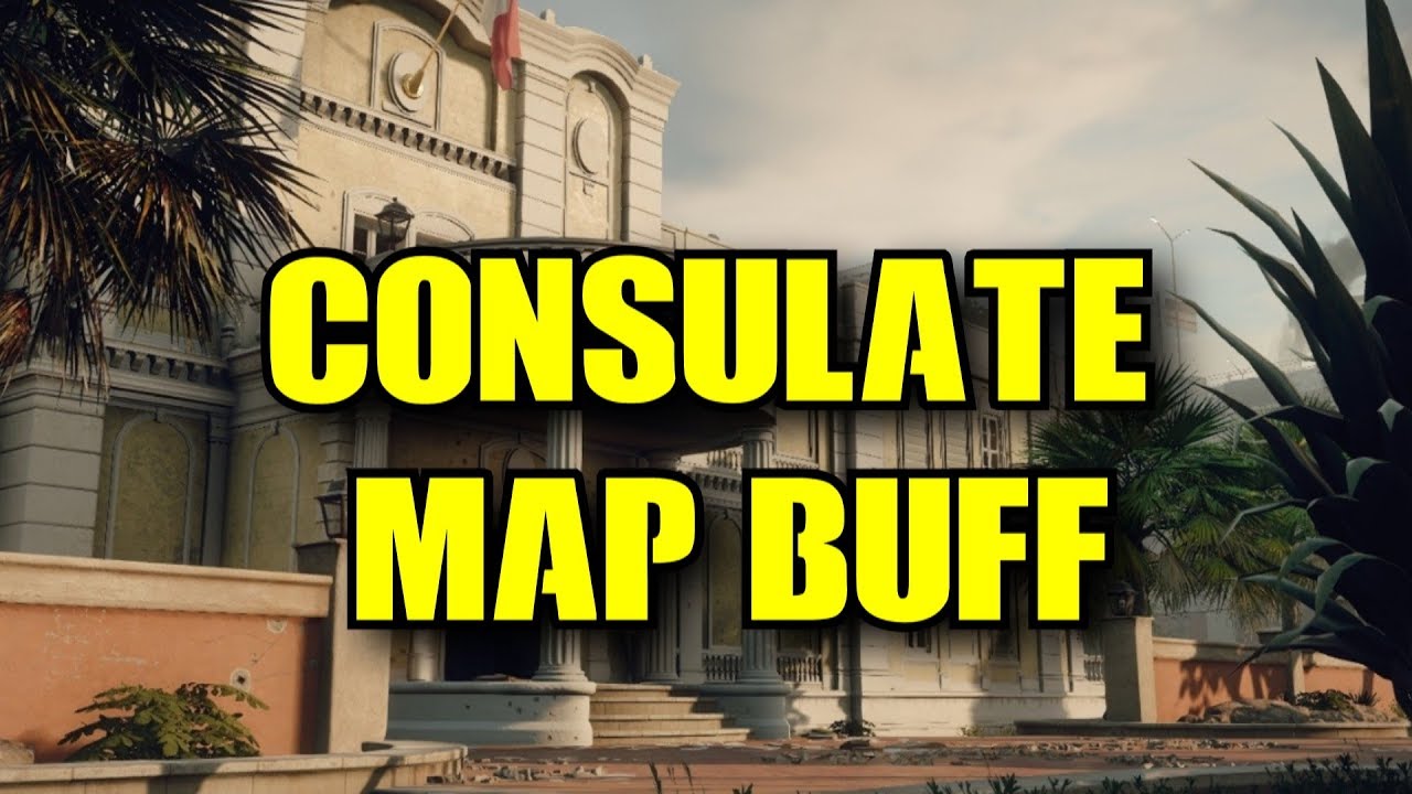 Rainbow Six Siege Consulate Map Change Buff - YouTube