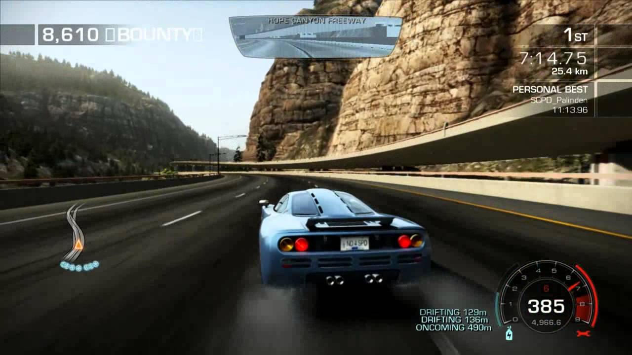 NFS:Hot Pursuit | Seacrest Tour 11:13.09 | Former WR - YouTube