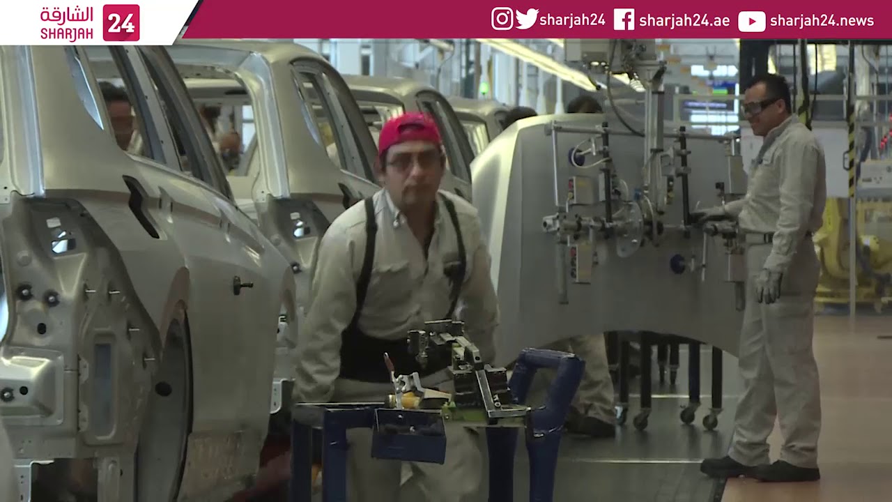 STOCKSHOTS of Volkswagen's Puebla assembly plant in Mexico - YouTube