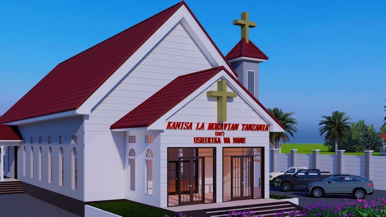 MODERN SMALL CHURCH DESIGN |BLCHOMES #NEW CHURCH DESIGN#churchdesign ...