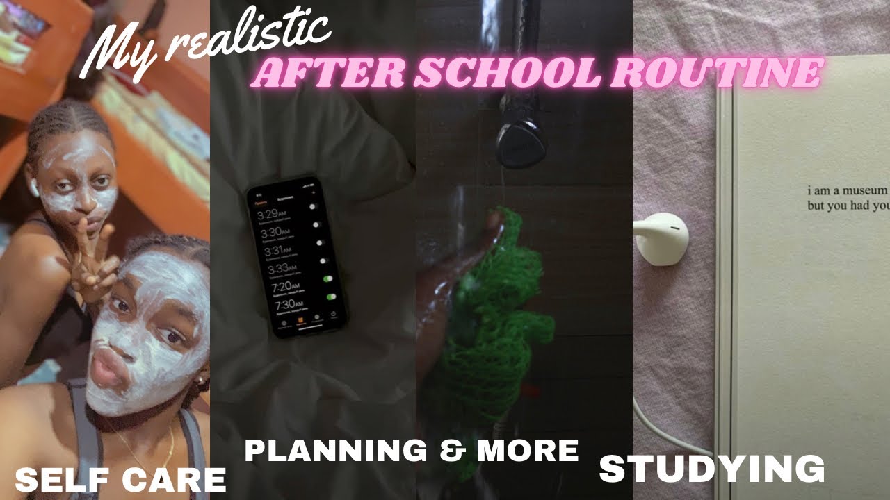 My *realistic*AFTER SCHOOL ROUTINE | college life, hair & skin care ...