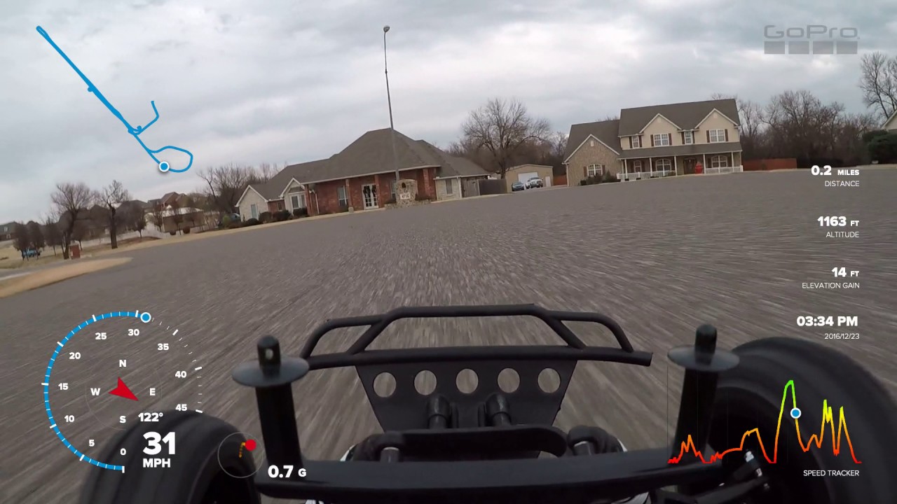 Traxxas Slash VXL 2wd Speed Run w/Telemetry by GoPro - YouTube