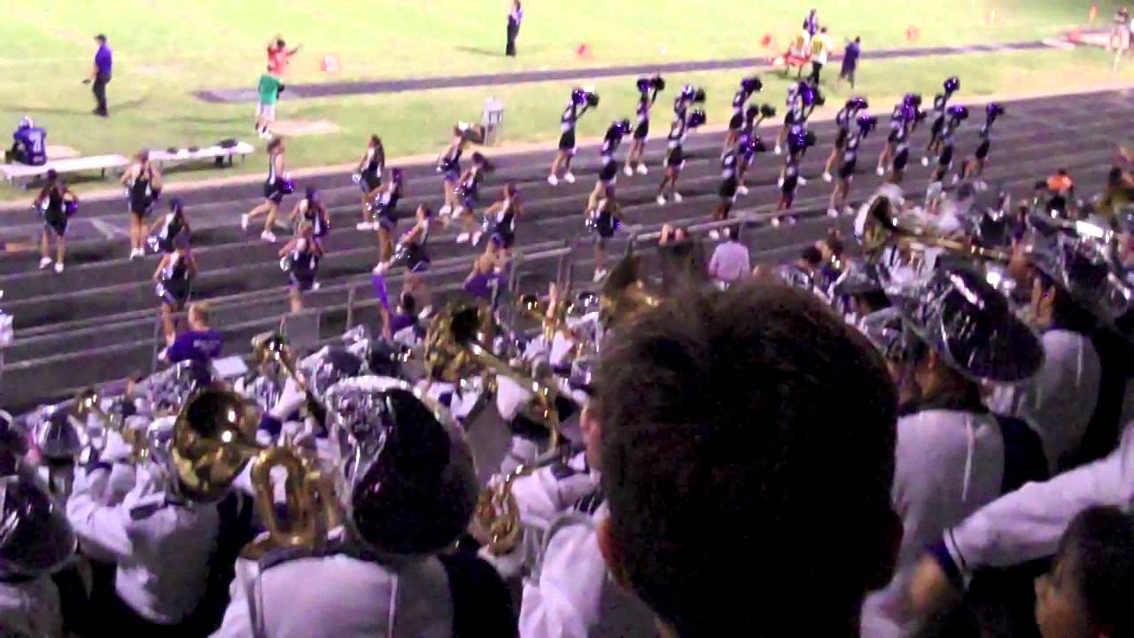 The Rincon University High School Marching Band Performing The End Of ...