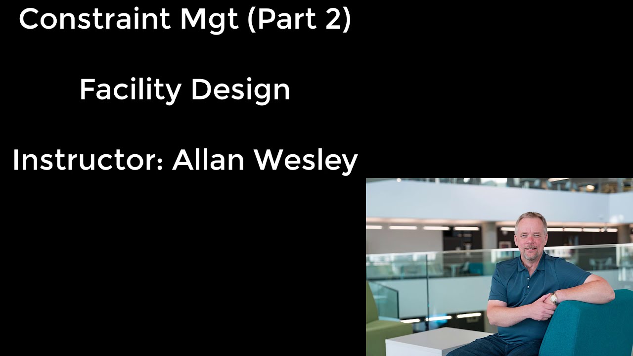 MGTS 352 Constraint Mgt Part 2 Facility Design - YouTube