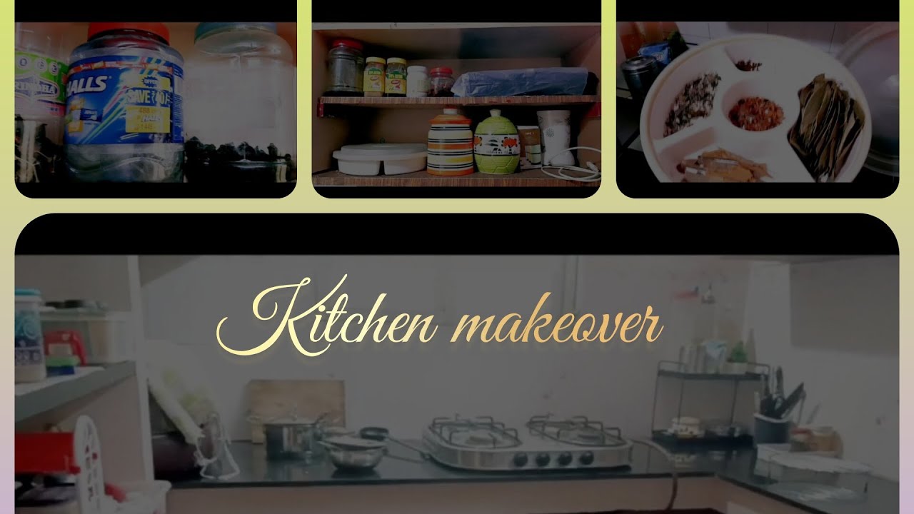 Kitchen organisation ideas || kitchen decluttering tips & trick ...