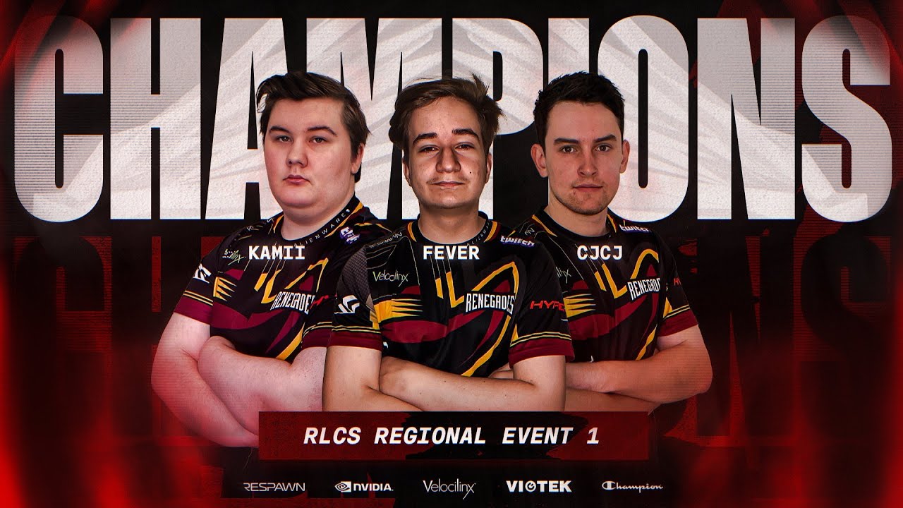 RENEGADES BREAK THE RLCS WORLD RECORD! ft. CJCJ, Fever & Kamii - YouTube