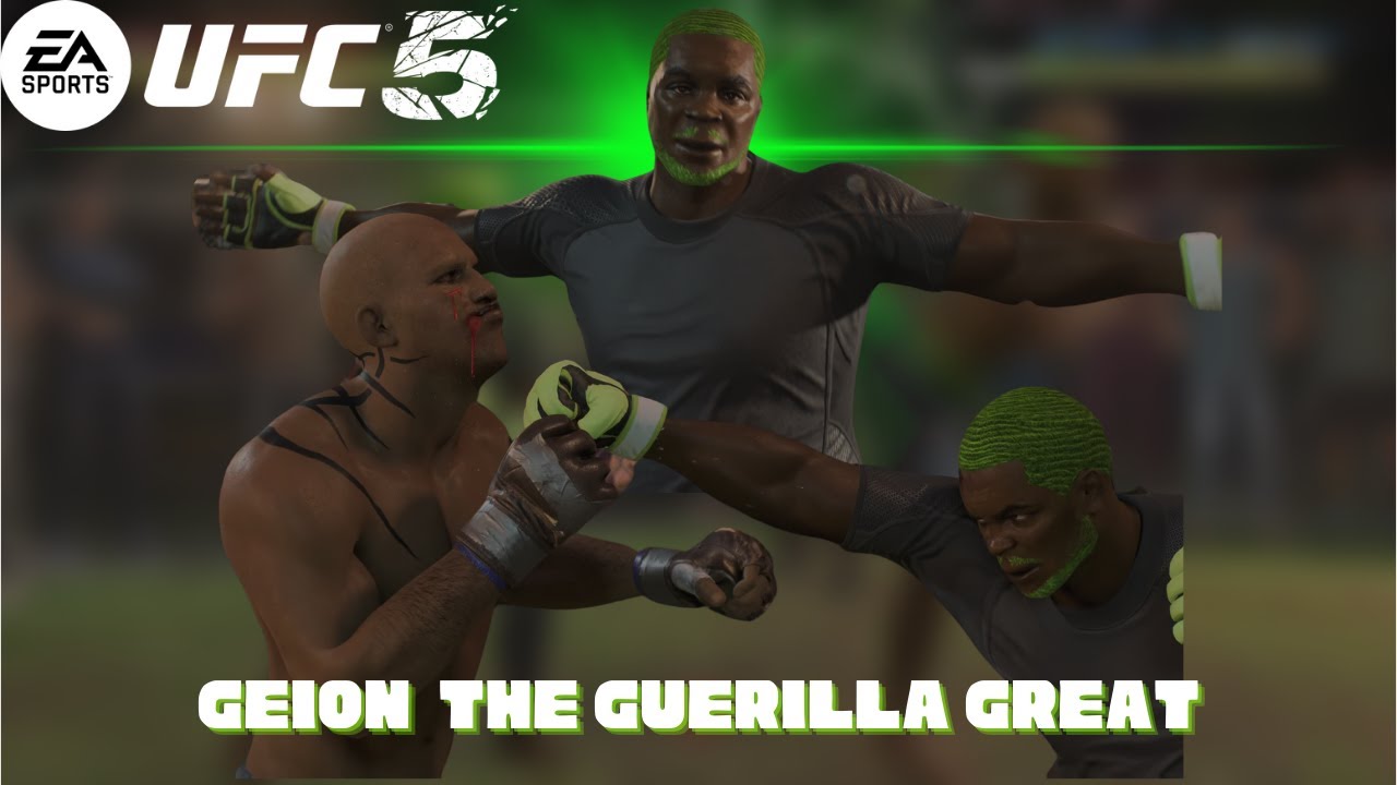 UFC 5 Career - Backyard Fight - YouTube