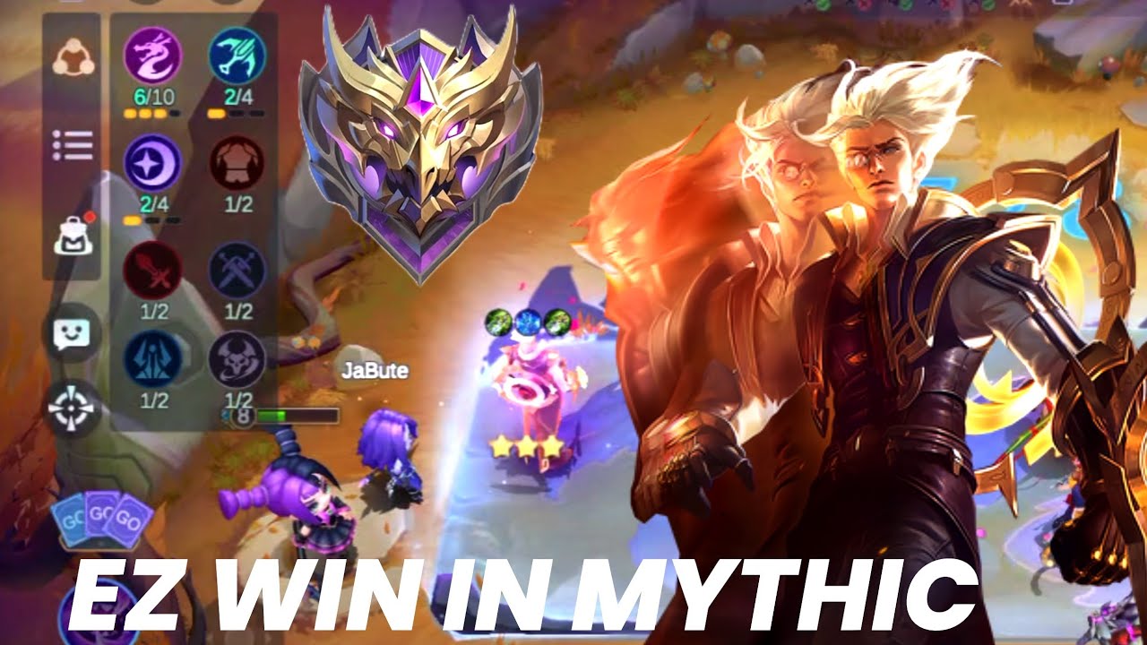 THARZ EZ USE TO MYTHIC RANK 👍🏻👍🏻||MAGIC CHESS GO GO #magicchessgogo ...