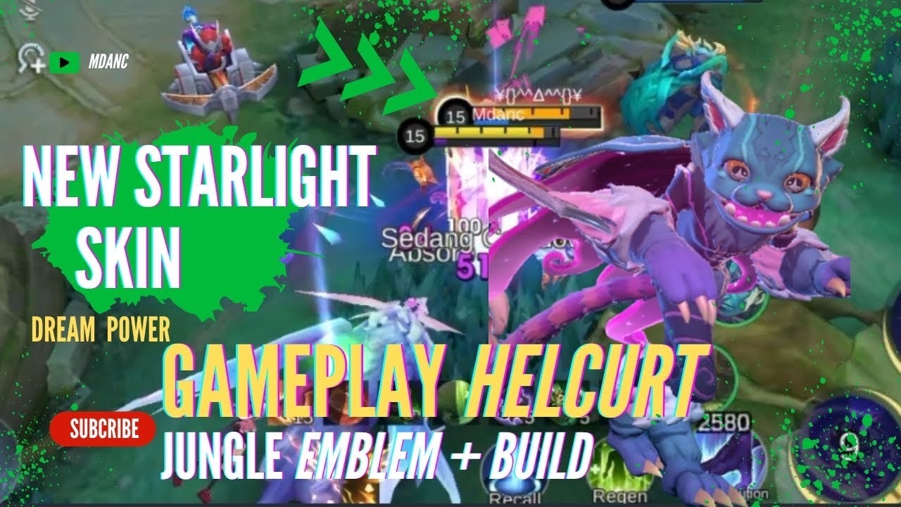 GAMEPLAY HELCURT STARLIGHT TERBARU JUNGLE LORD DARK SISTEM || MOBILE ...