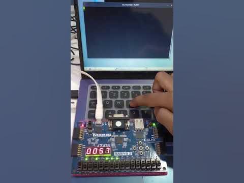 UART Tx-Rx LOOP-BACK Using Vivado Design Suit Block RAM IP - Basys 3 FPGA - YouTube