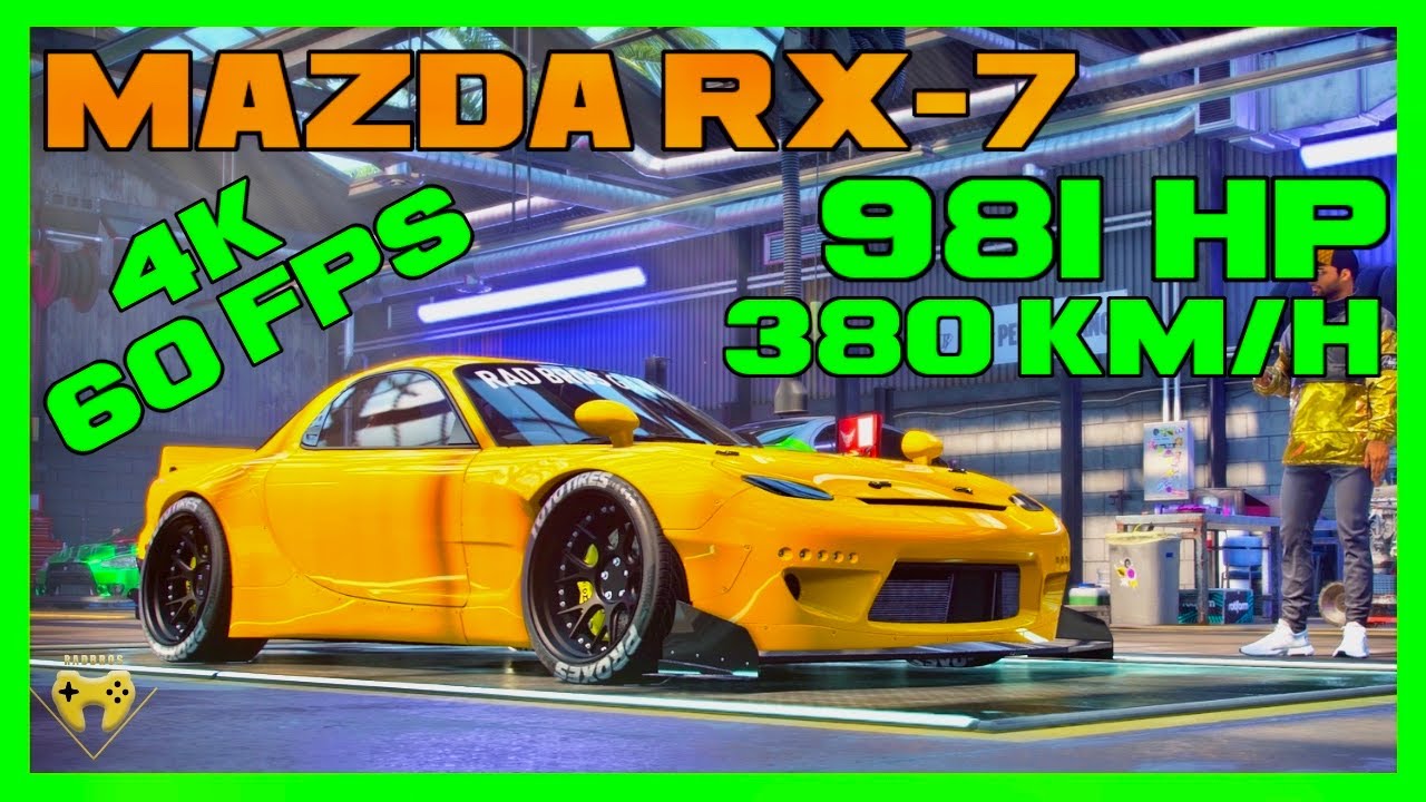 🟢 MAZDA RX7 BUILD | NFS HEAT | Logitech G29 Steering Wheel🟢 - YouTube