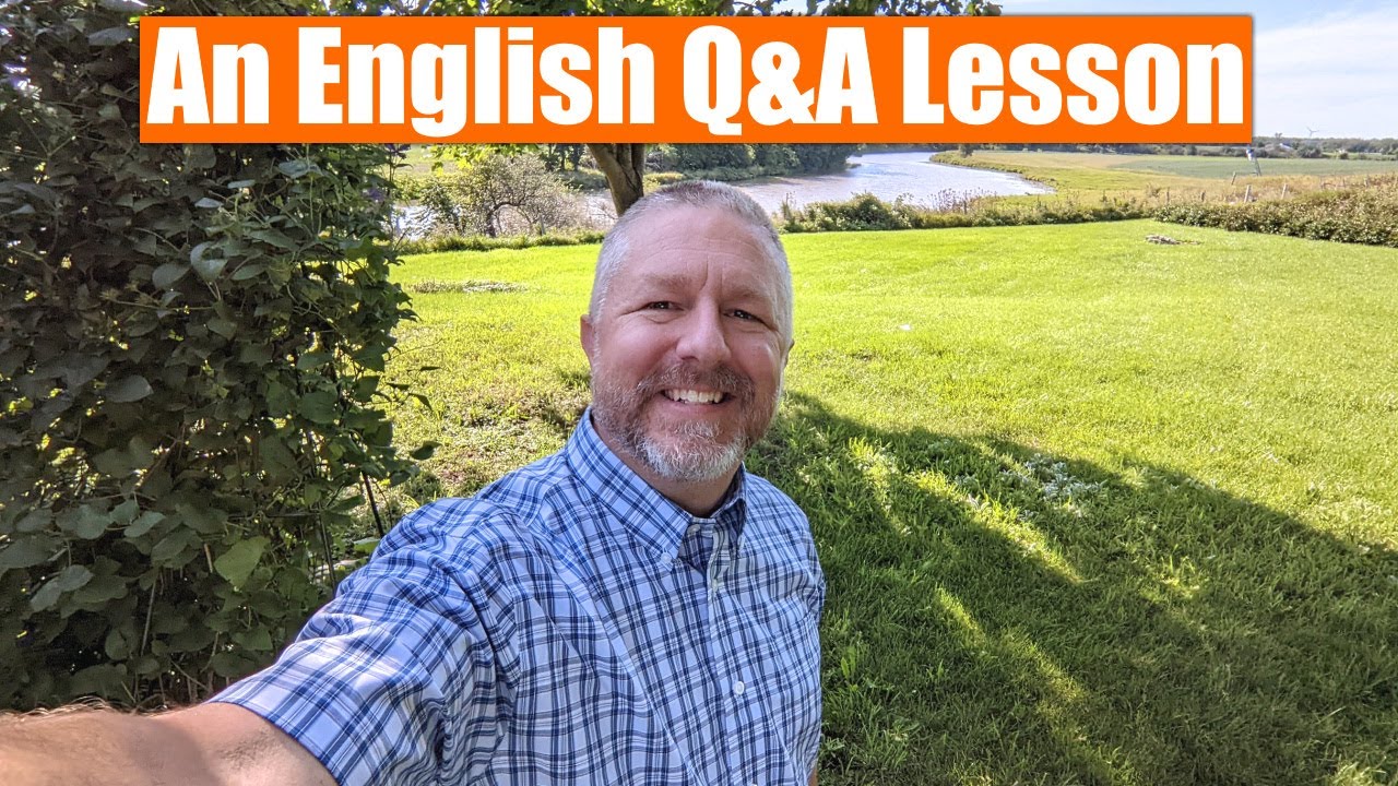 An Outdoor English Lesson? Let's Do It! 🏡🍁🌳 - YouTube