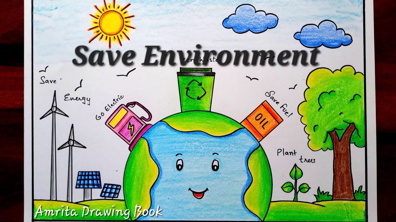 We are Pro planet people Drawing | Lifestyle for environment drawing ...