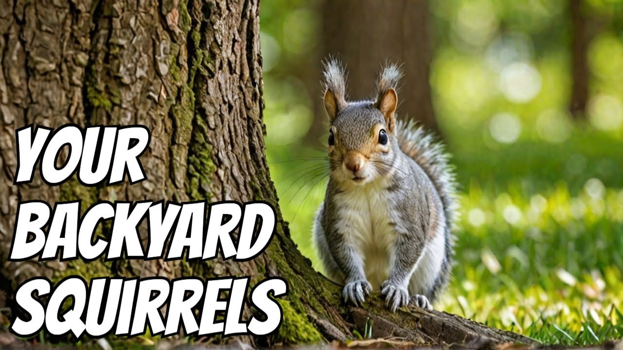 The Secret Life of Grey Squirrels in Your Backyard! The Documentary ...