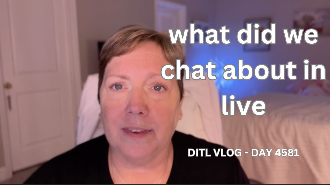 DITL VLOG - what did we chat about in live/starting over in Florida ...